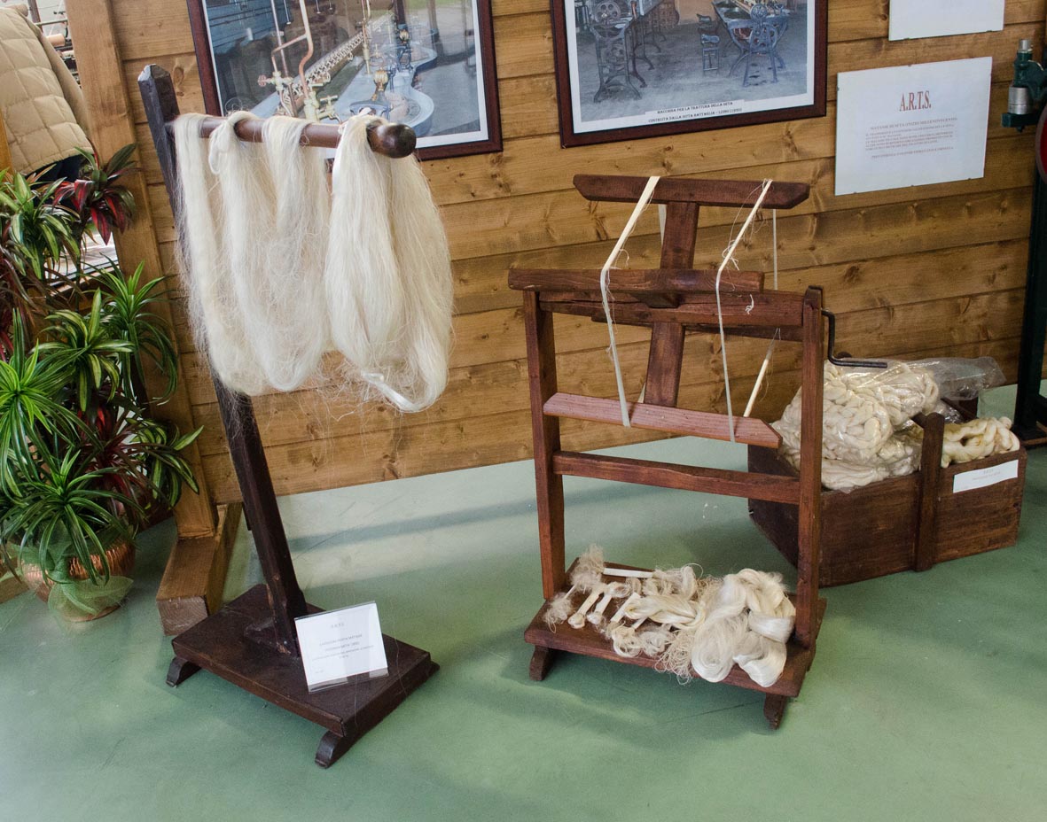 Allevamento e lavorazione seta | Museo del Tessile